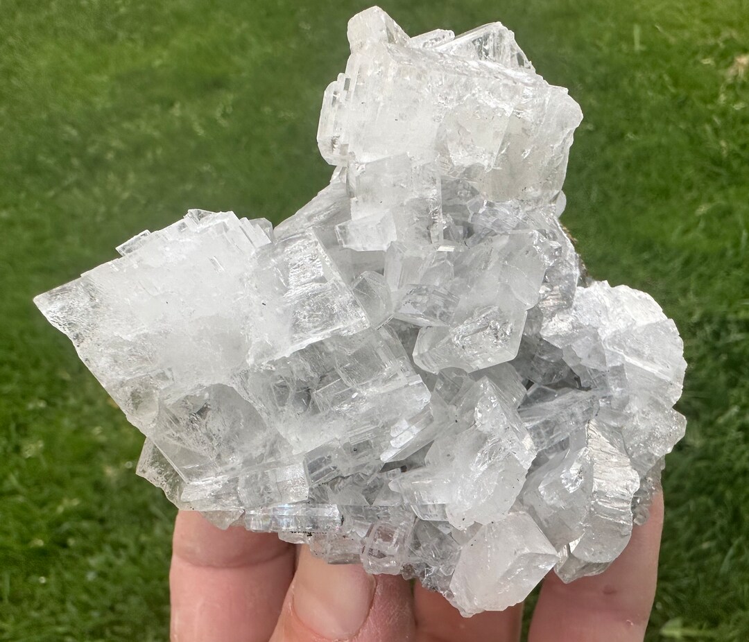 Transparent Cluster Baryte With Marcasite on Chalcedony From Androu ...