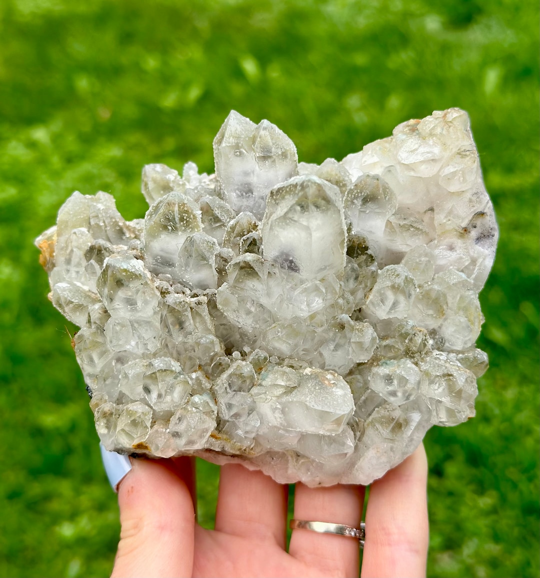 Quartz With Chlorite Inclusions From Djurkovo Mine, Laki, Bulgaria ...
