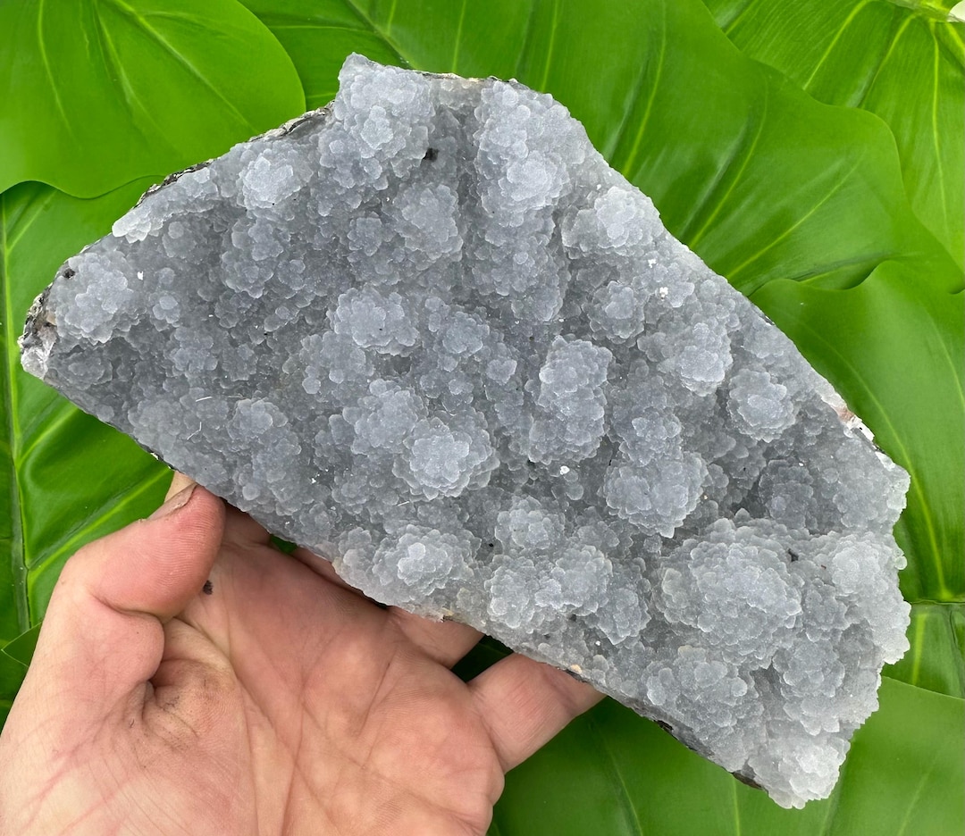Large Blue Chalcedony From Krushev Dol Mine, Madan, Bulgaria, Crystal ...