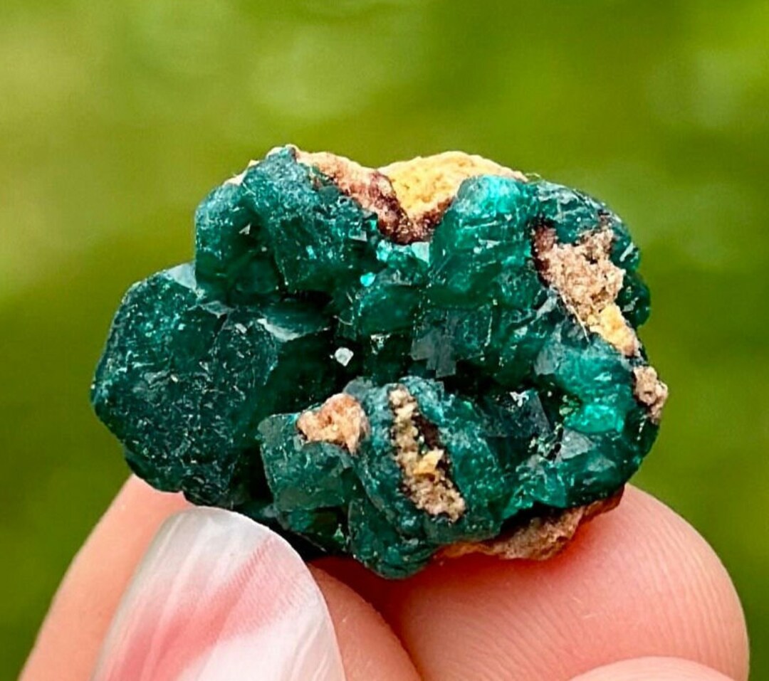 Stunning Dioptase , Green Dioptase , Stone , Green Crystal , Green ...