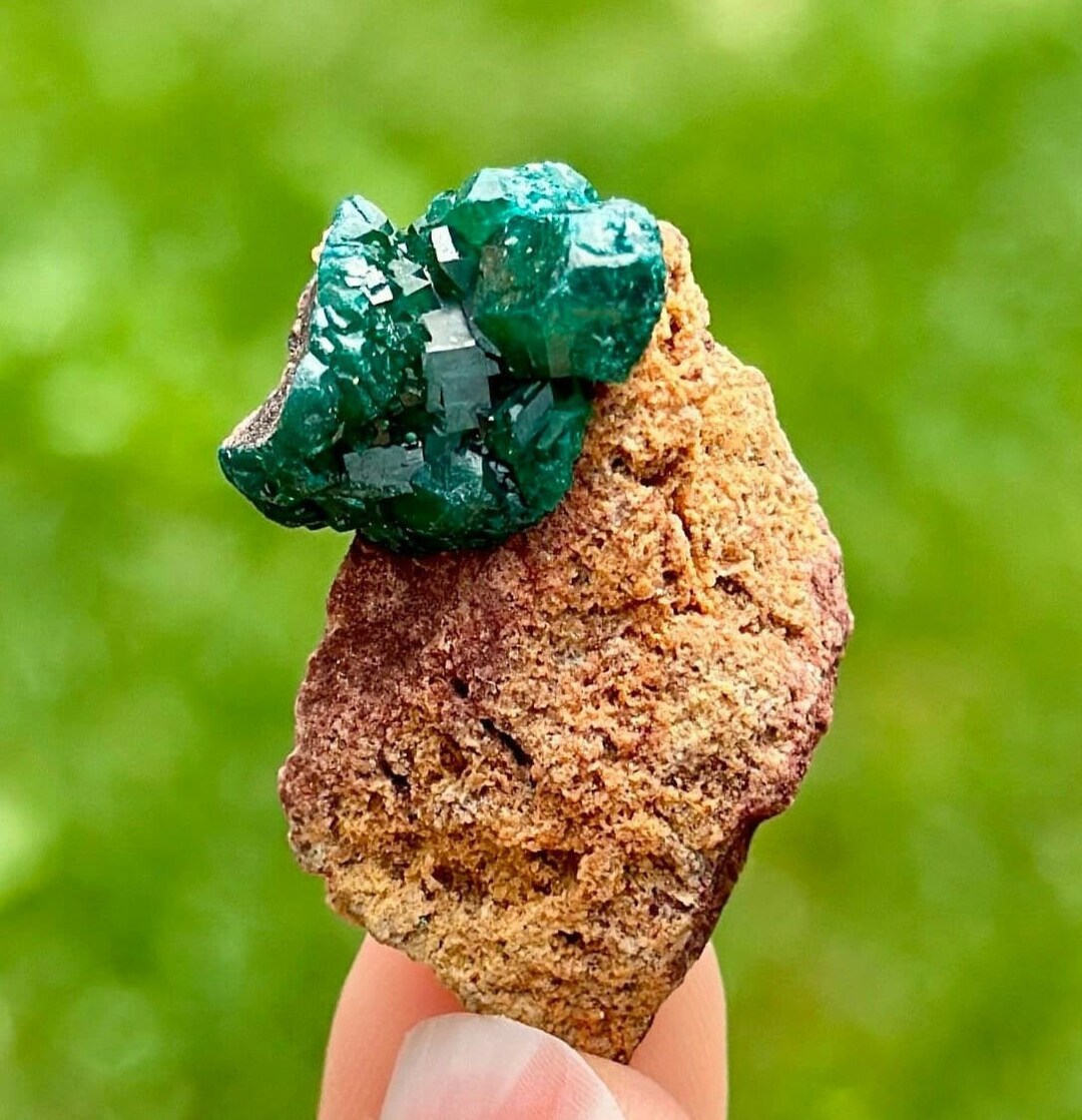 Stunning Dioptase , Green Dioptase , Stone , Green Crystal , Green ...
