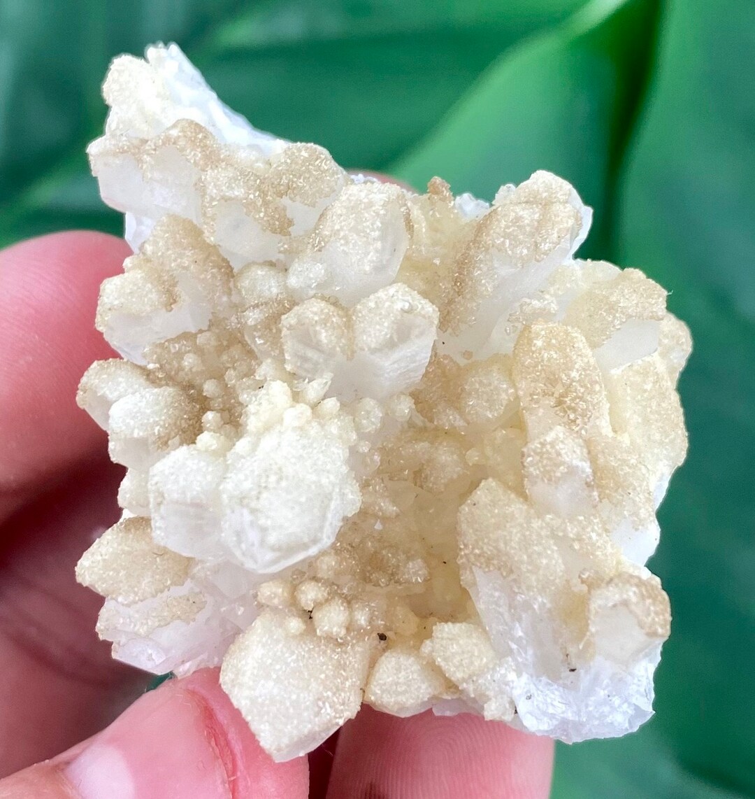 Quartz With Calcite From Krushev Dol Mine, Madan, Bulgaria, Mineral ...