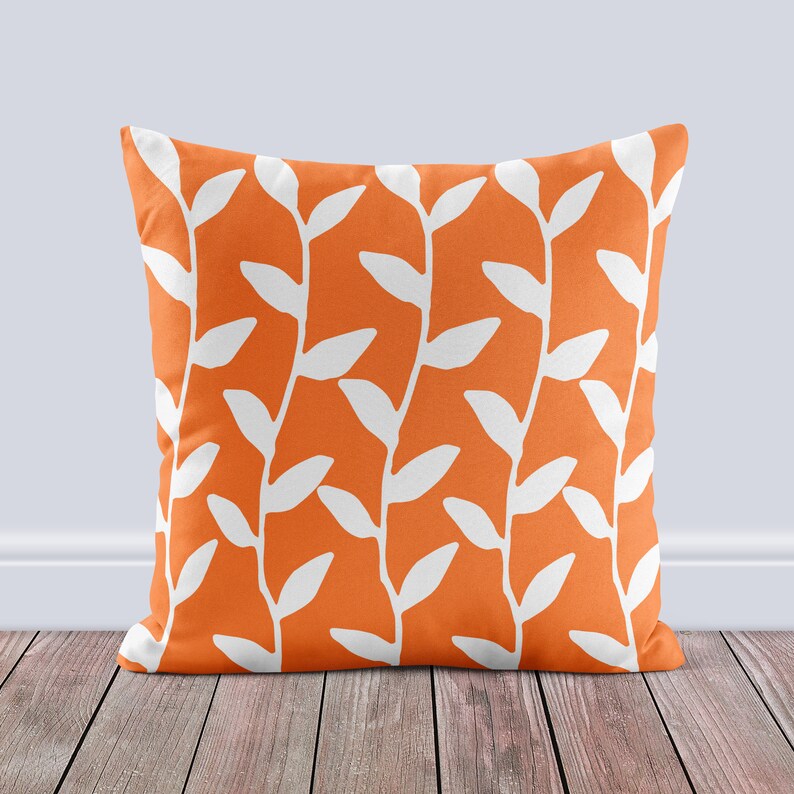 Yellow Orange Outdoor Pillow Patio Cushions Patio Decor - Etsy