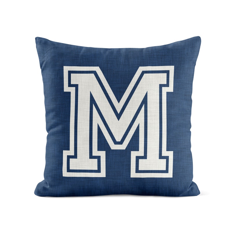 Monogram Pillow - Etsy