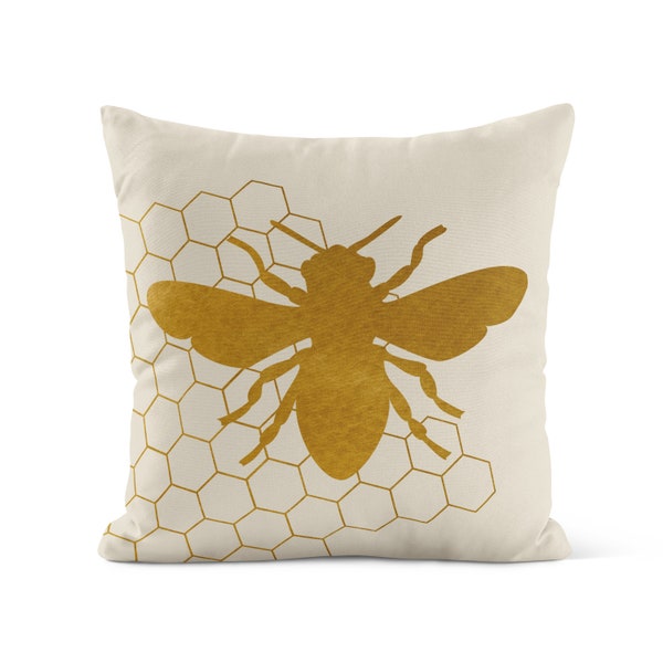 Bee Pillow - Etsy