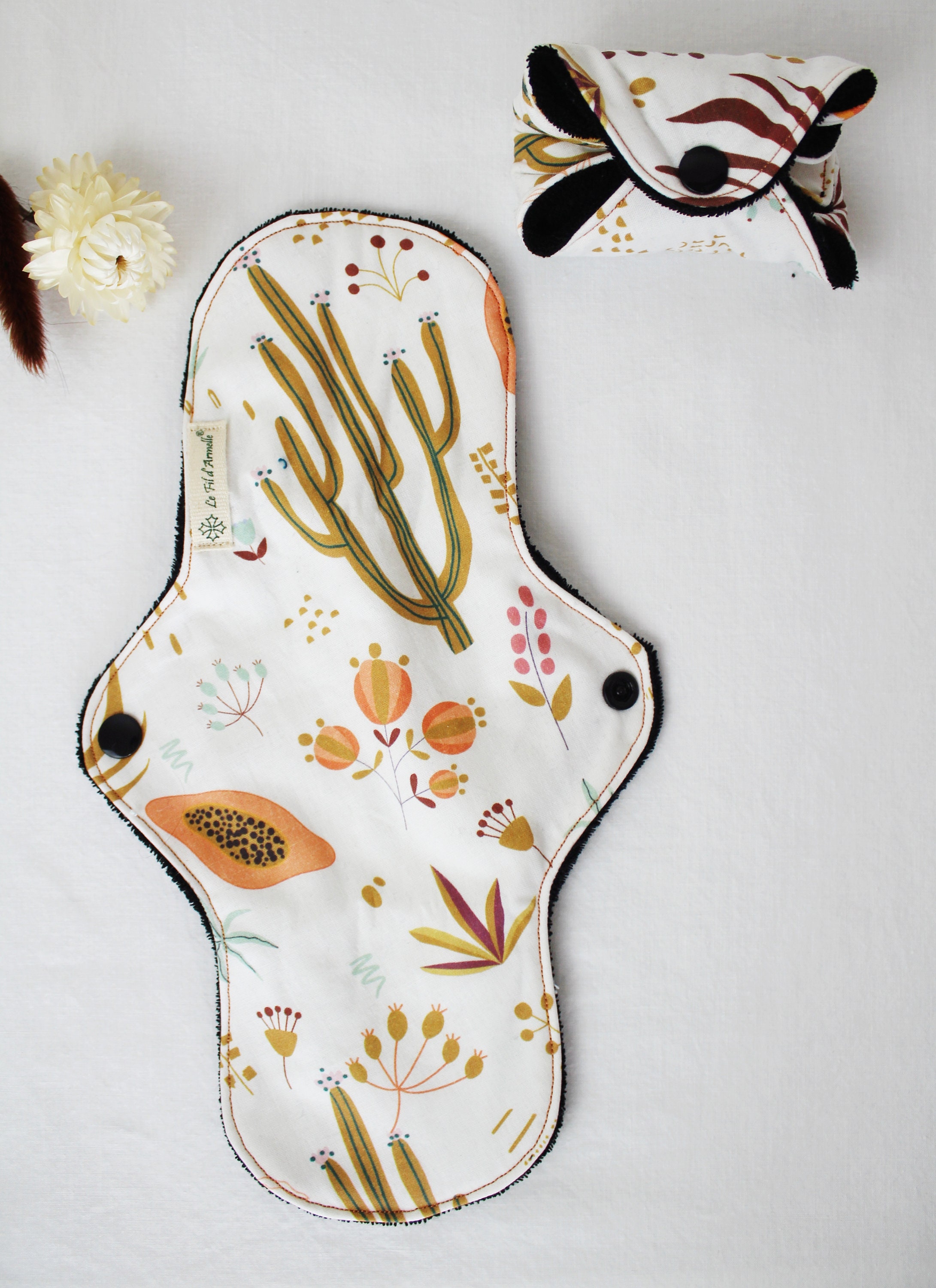 NIGHT Waschbare Damenbinde Zero Waste Ziel - Etsy.de