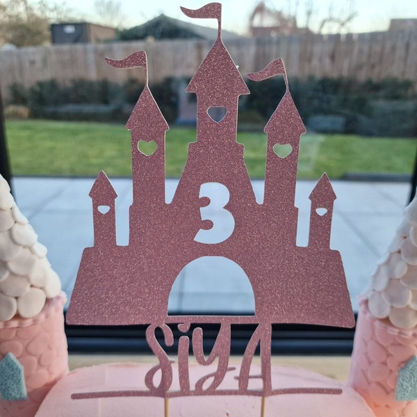 Castle Cake Topper - Etsy UK
