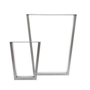 Industrial Table Legs - V-frame Design - Box Section Steel, Various ...