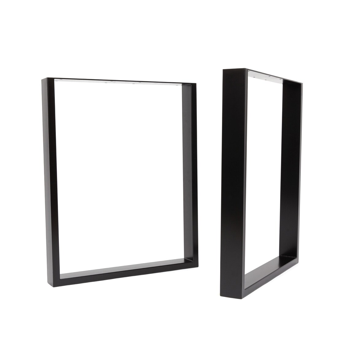 Industrial Table Legs Square Design Box Section Steel - Etsy
