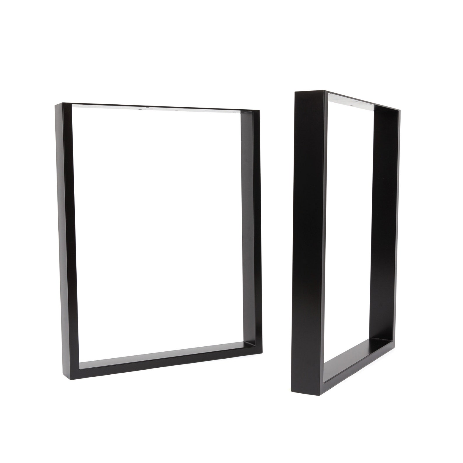 Industrial Table Legs Square Design Box Section Steel - Etsy