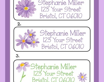 Purple Heart Address Labels Personalized Return Address - Etsy