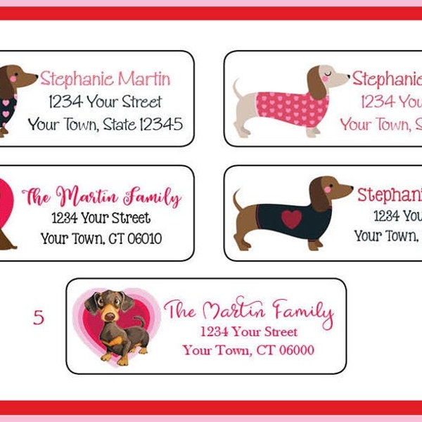 Dog Labels - Etsy
