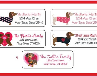 Dog Address Labels - Etsy