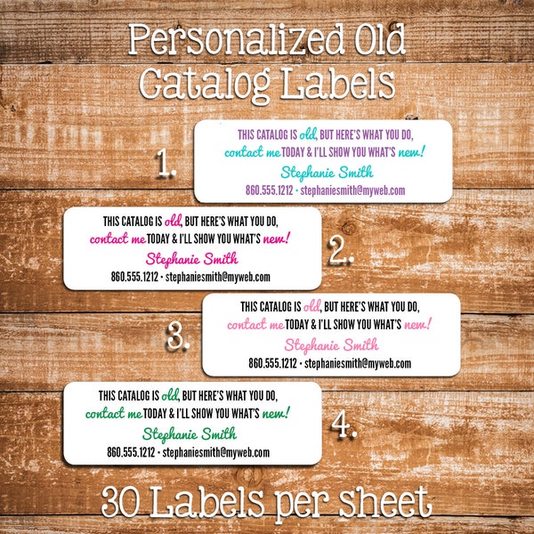 Old Catalog Labels - Etsy