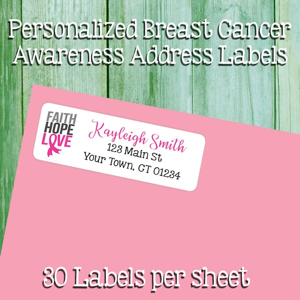 Address Labels With Faith - Etsy