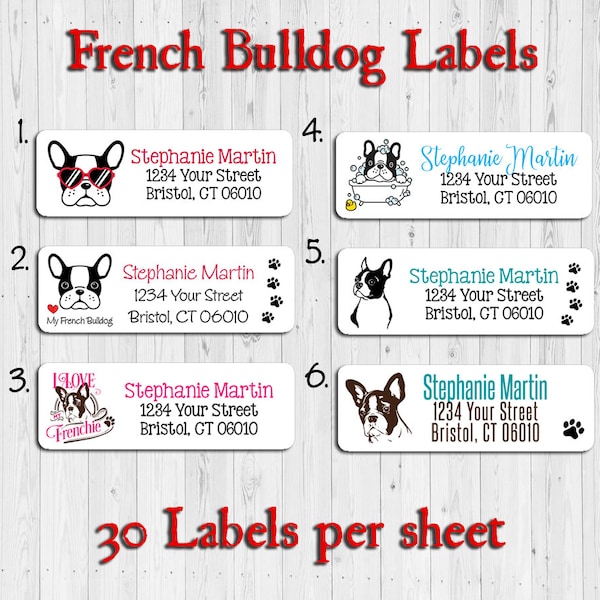 French Label - Etsy