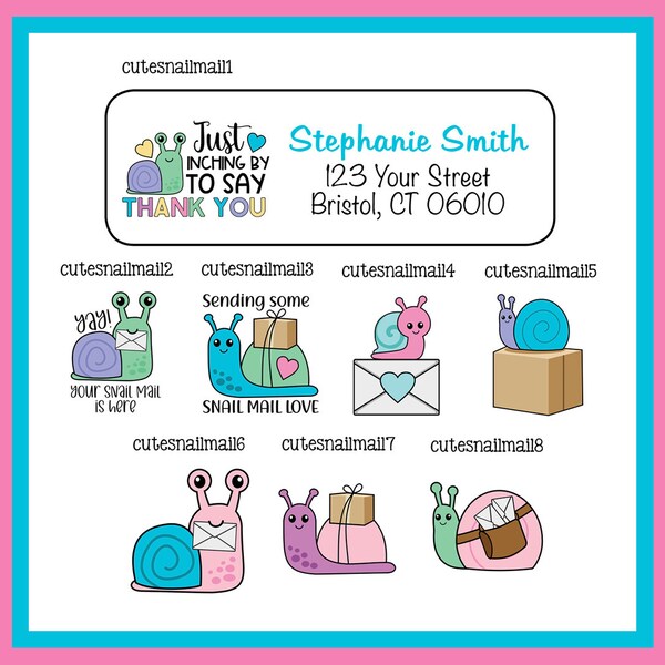 Snail Mail - Etsy