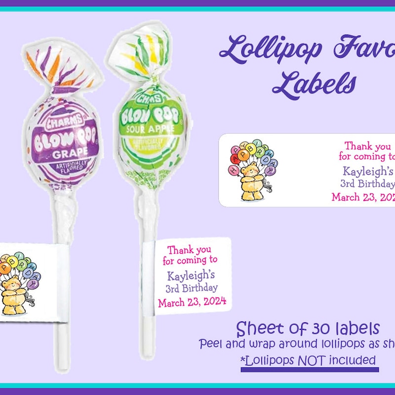 Fairy Lollipops - Etsy