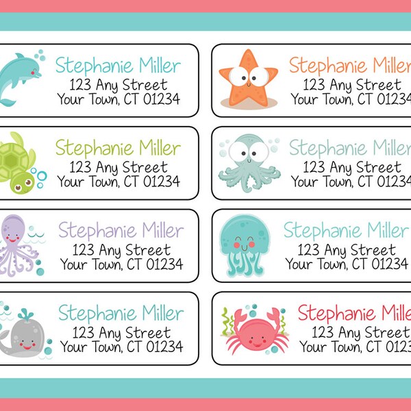 Sea of Labels - Etsy