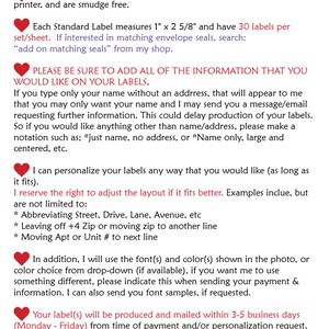 Personalized I Love My Yorkie Address Labels, Yorkshire Terrier, Paw ...