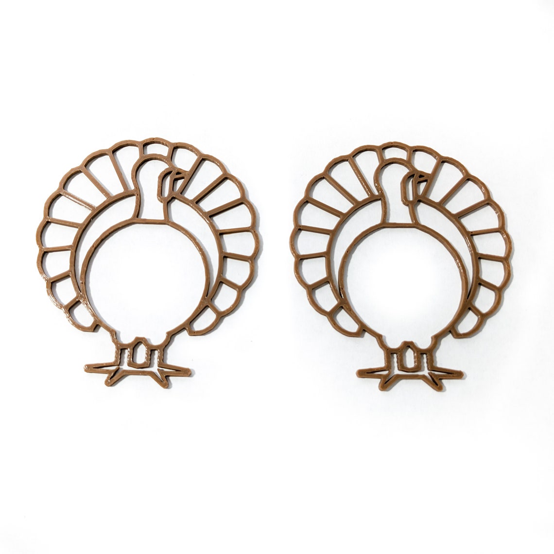 Turkey Napkin Ring 3D Printed Thanksgiving Napkin Holder - Etsy