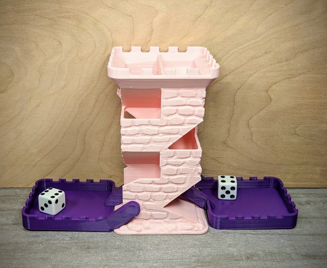 Castle Brick Dice Tower | Tabletop Dice Roller | Kid Friendly - Etsy