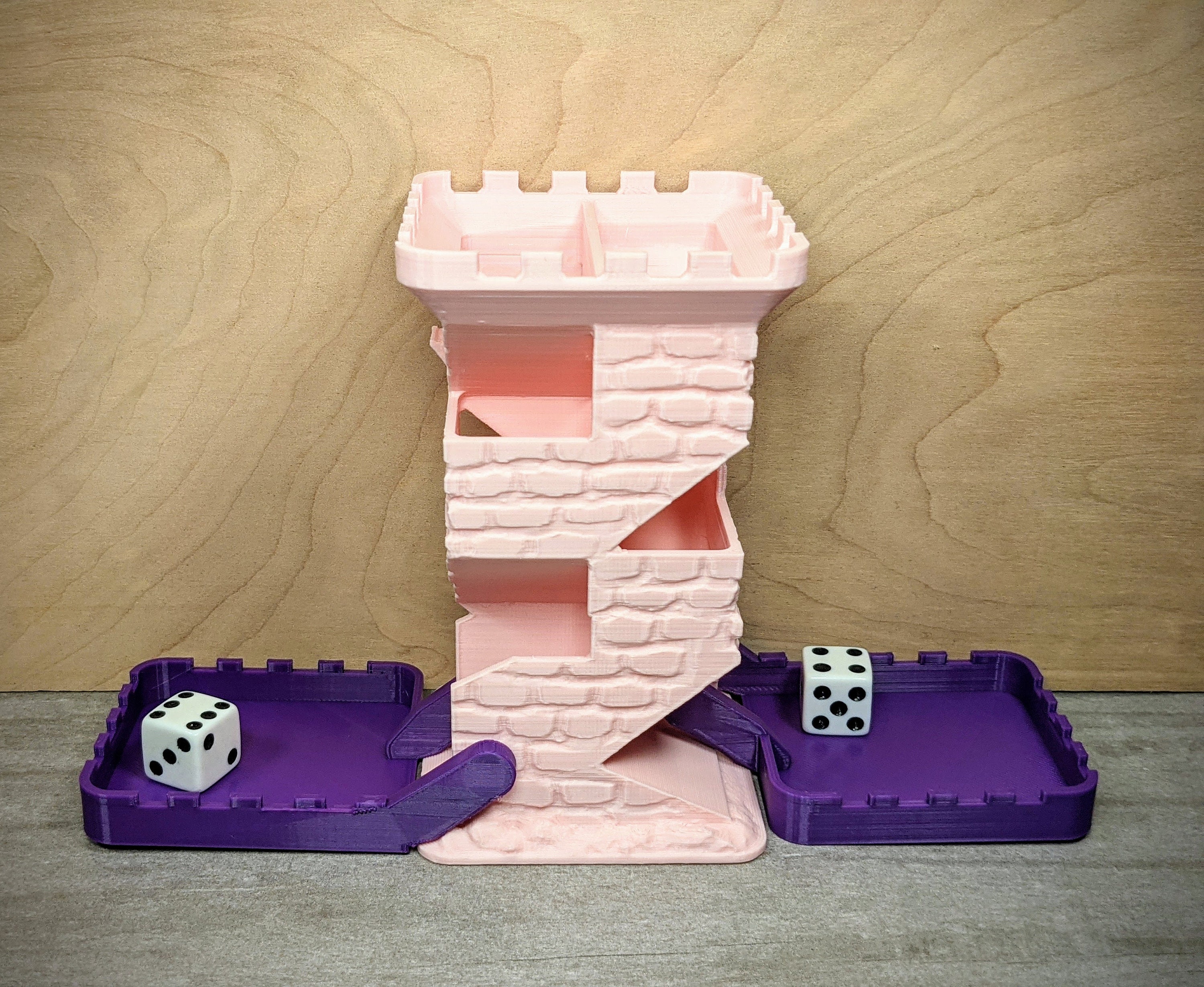 Castle Brick Dice Tower | Tabletop Dice Roller | Kid Friendly - Etsy