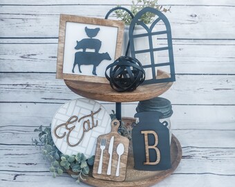 Tier Tray Signs // Coffee Themed Tier Tray Signs // Coffee - Etsy