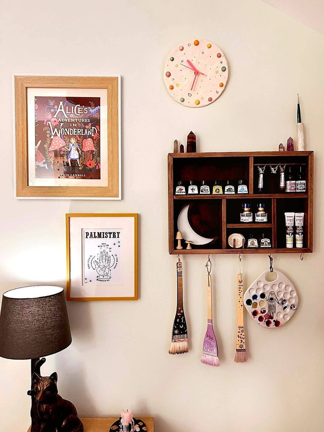 The Bobbly Clock. Ceramic, Handmade, Stoneware Clock. Pinch Item, Home ...