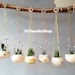 The Random Pots Collection - Handmade Ceramic Hanging Planters ...