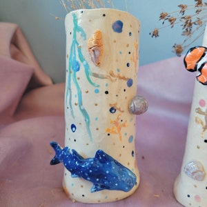 The Sealife Vases - Handmade Ceramic Vase, Home Décor, Garden Décor ...