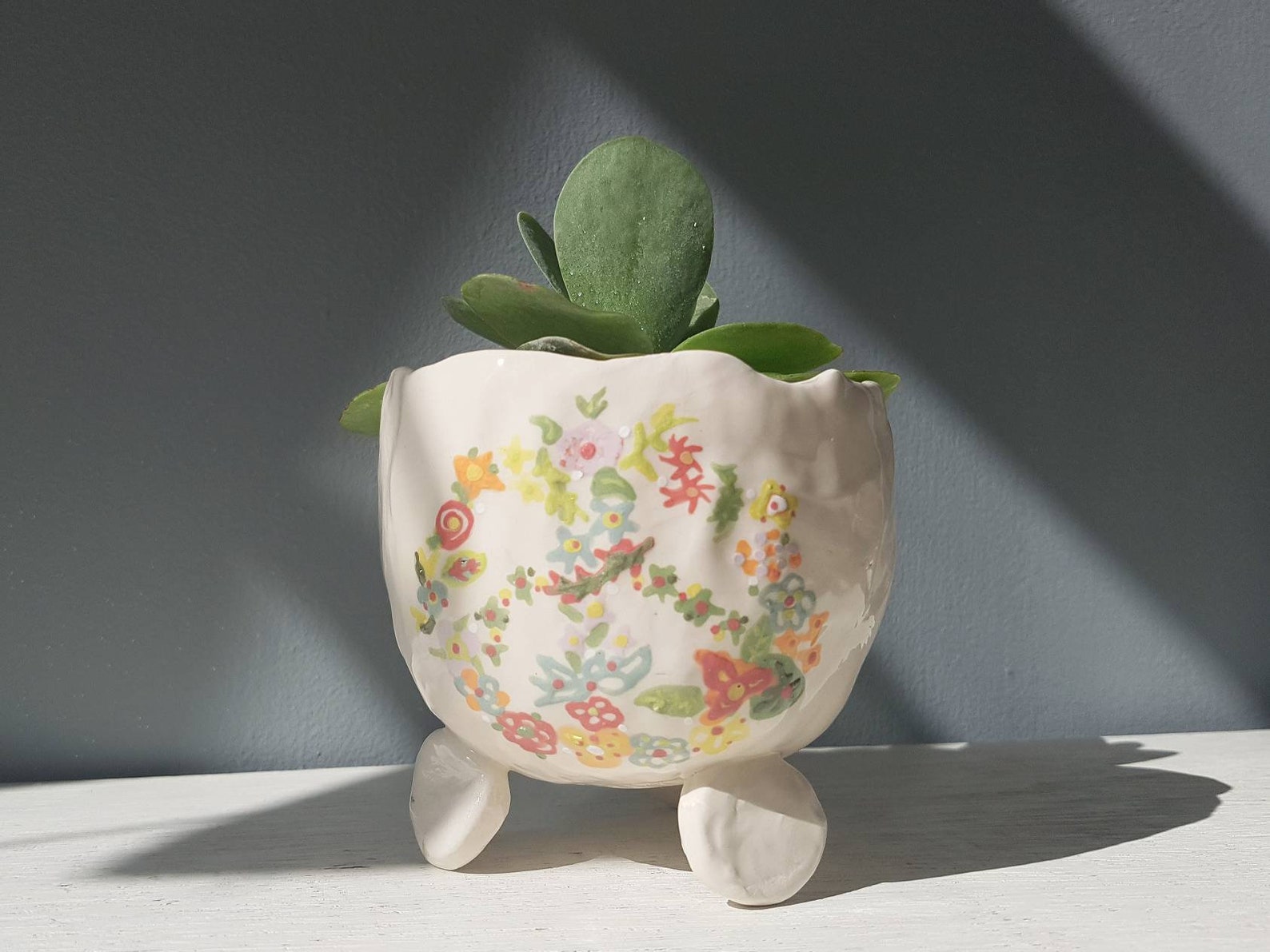The Very Fun Collection 3 - Handmade Ceramic Plant Pot, Succulent Pot ...
