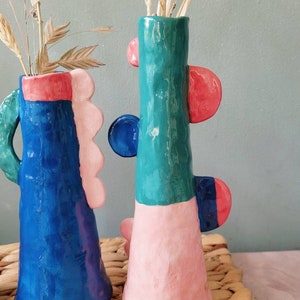 The Aztec Vases Collection - Handmade Ceramic Vase, Home Décor, Garden ...