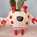 The Space Monster Alien Collection Handmade Ceramic Plant Pot, Indoor ...