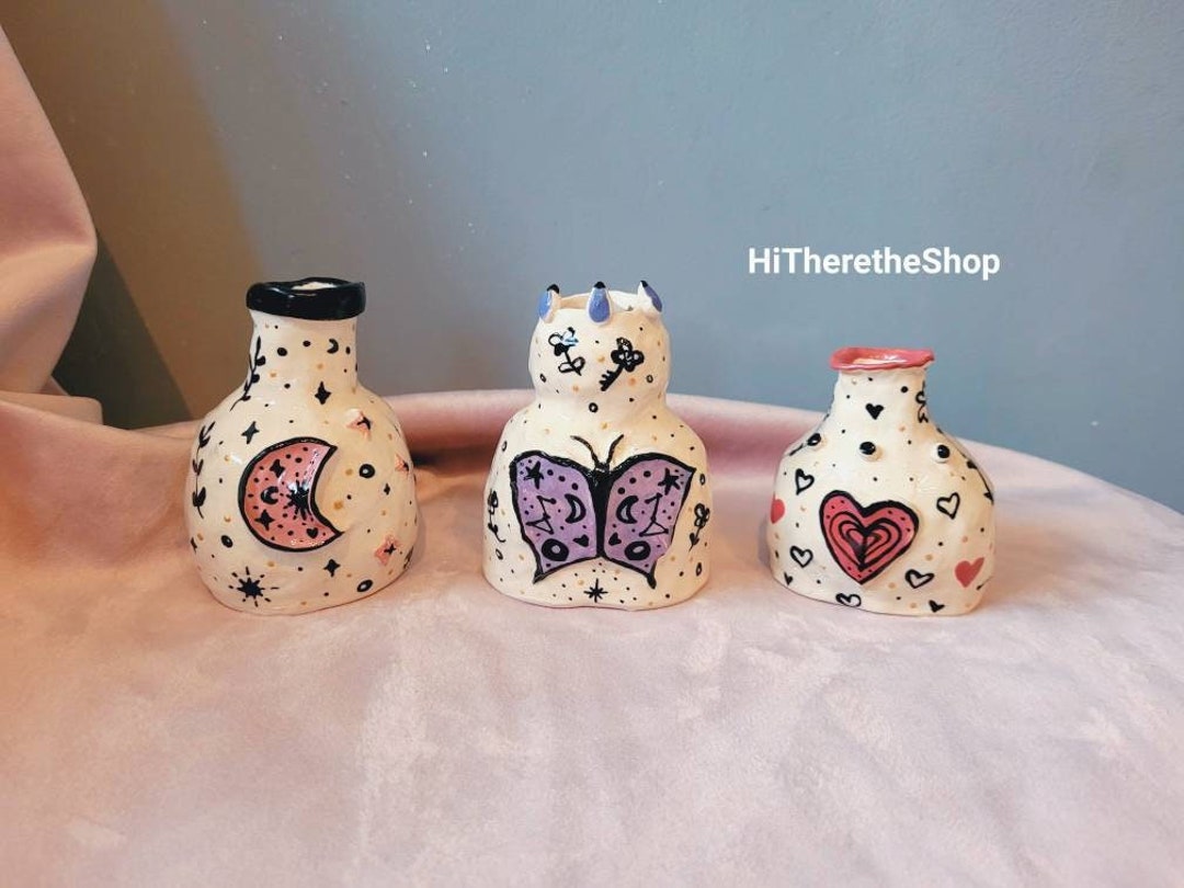 The Magic Potion Vases - Handmade Ceramic Vase, Home Décor. Irregular ...