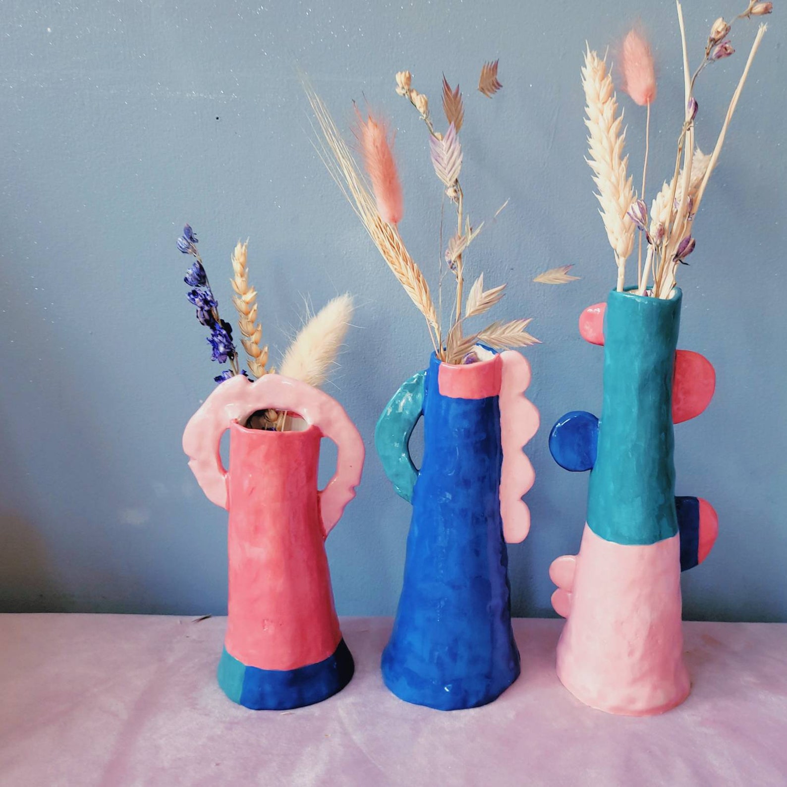 The Aztec Vases Collection - Handmade Ceramic Vase, Home Décor, Garden ...