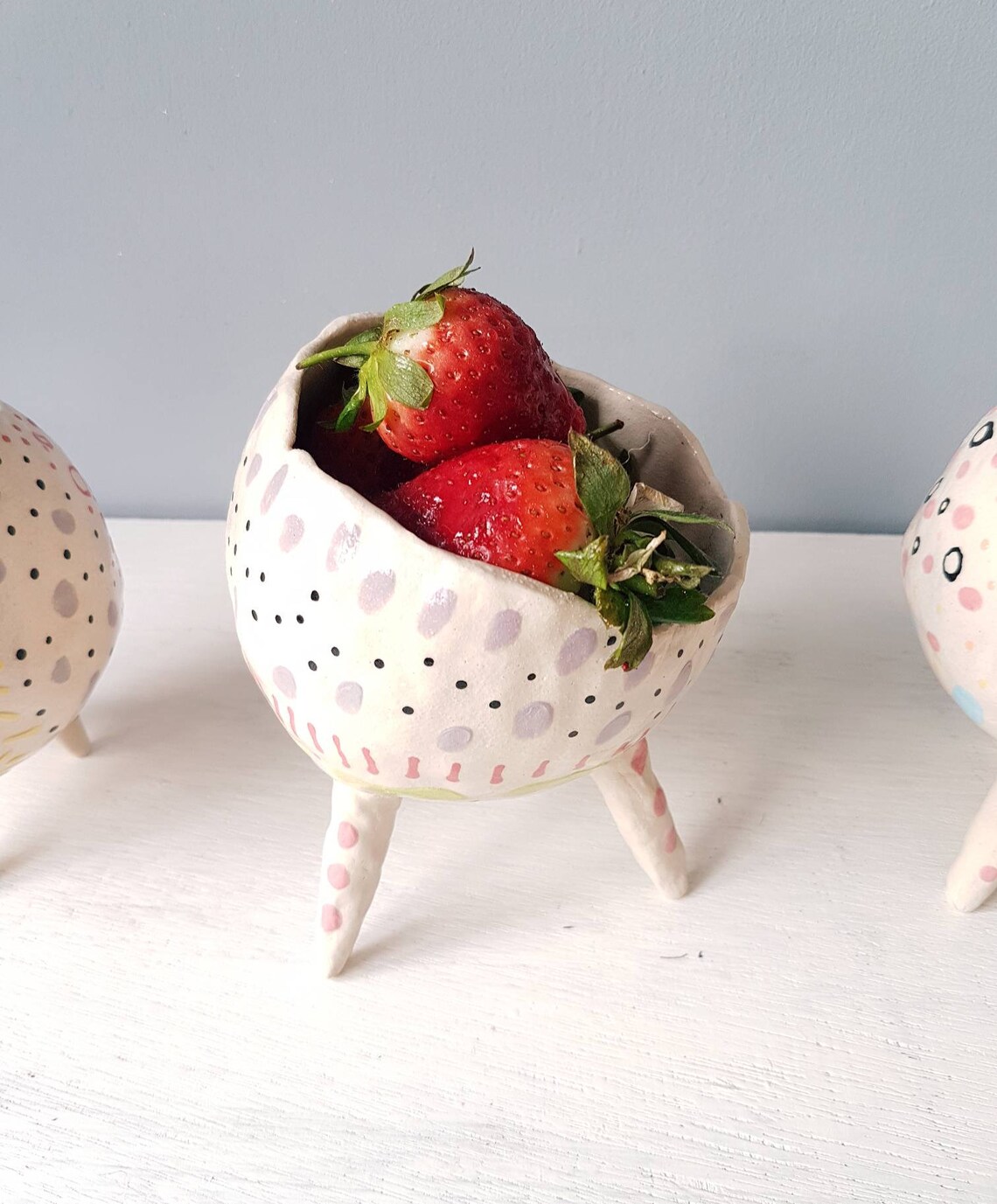 The Wonky Pot Collection Handmade Ceramic Succulent Pot - Etsy UK