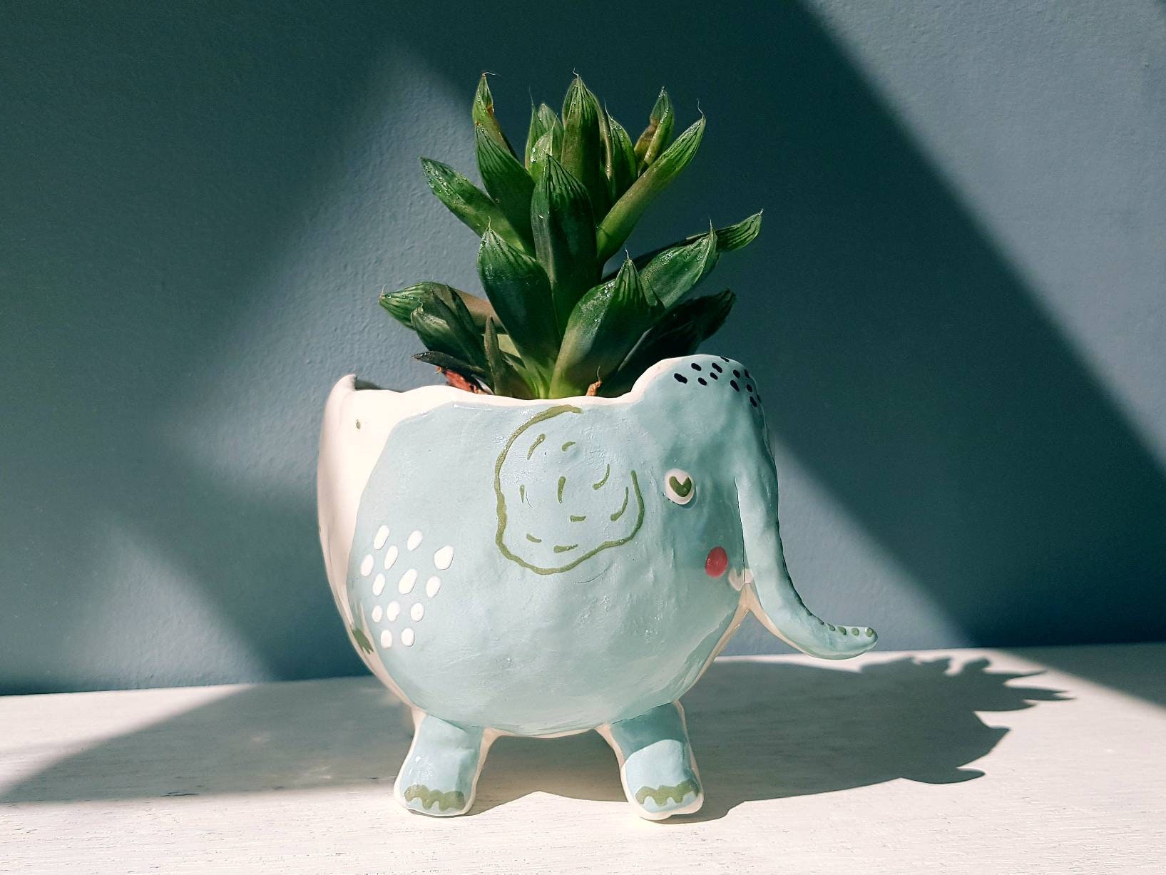 The Very Fun Collection 3 Handmade Ceramic Plant Pot | Etsy