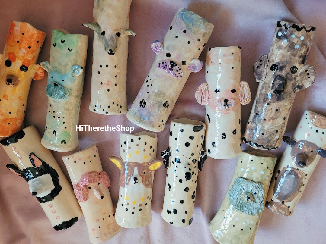 FIND YOUR DOG Vases! Ceramic Handmade Vase and Plant Pot. Succulent ...