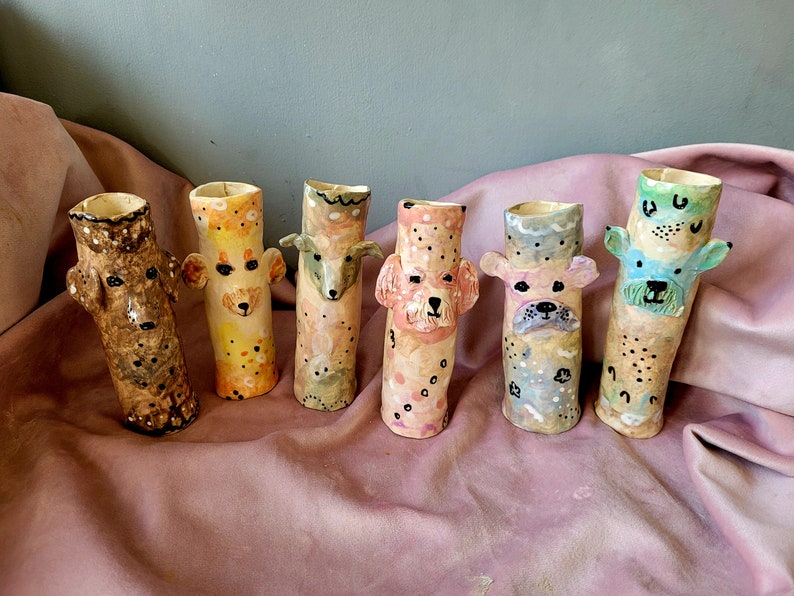 FIND YOUR DOG Vases! Ceramic Handmade Vase and Plant Pot. Succulent ...