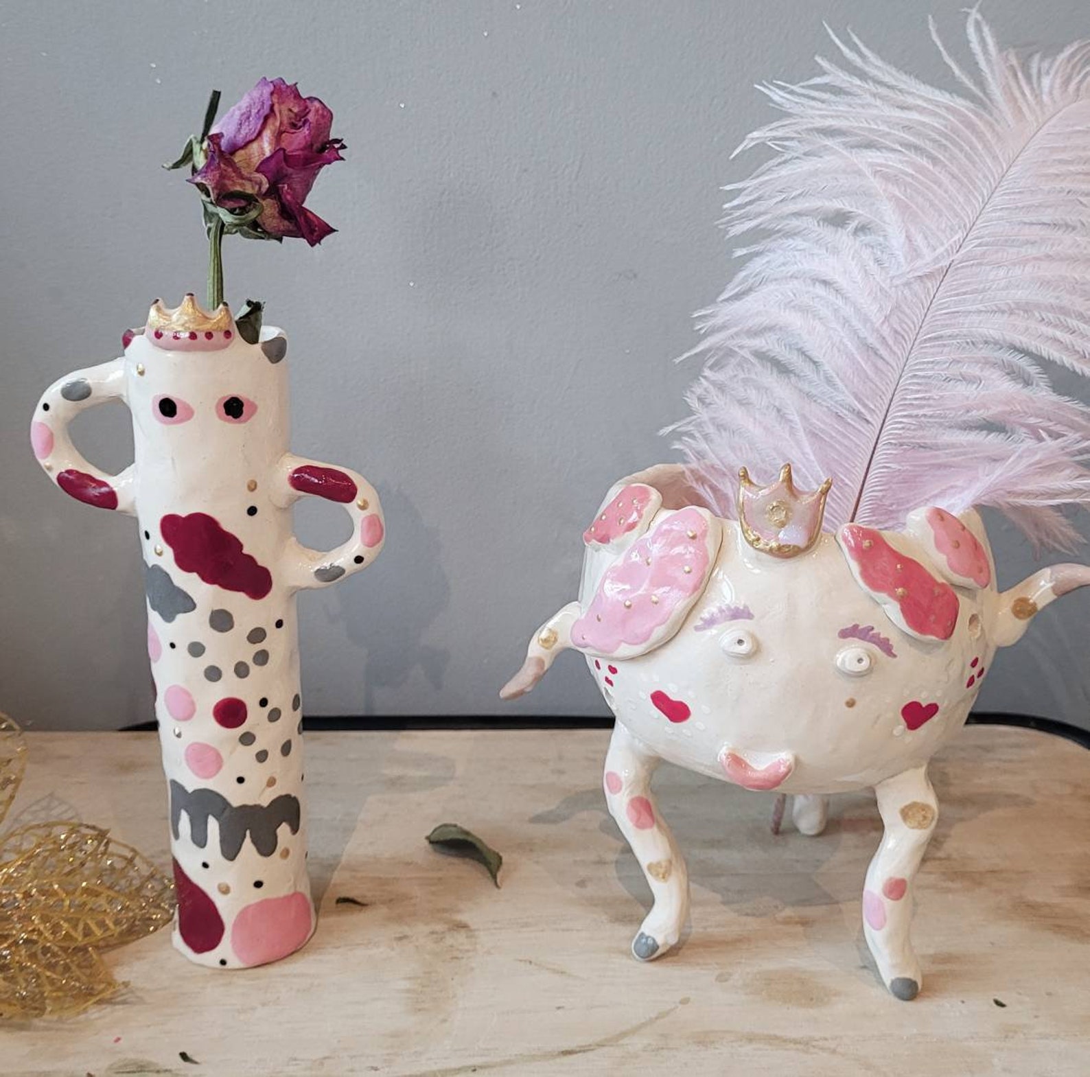 Dancing Queen Diva Davina the Dancing Ceramic Table Lamp or - Etsy UK
