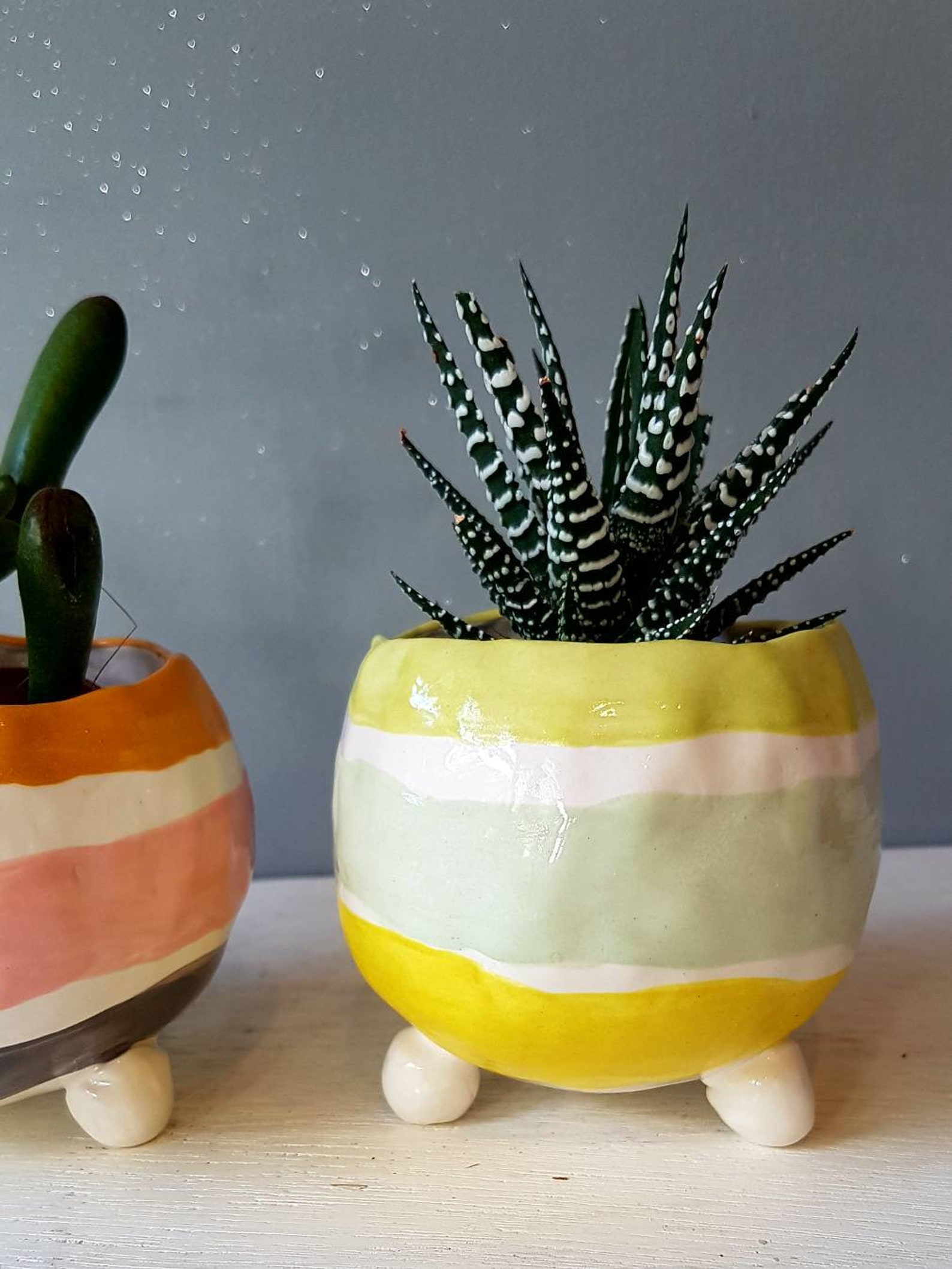 The Rainbow Candy Collection 2 Handmade Ceramic Planter - Etsy