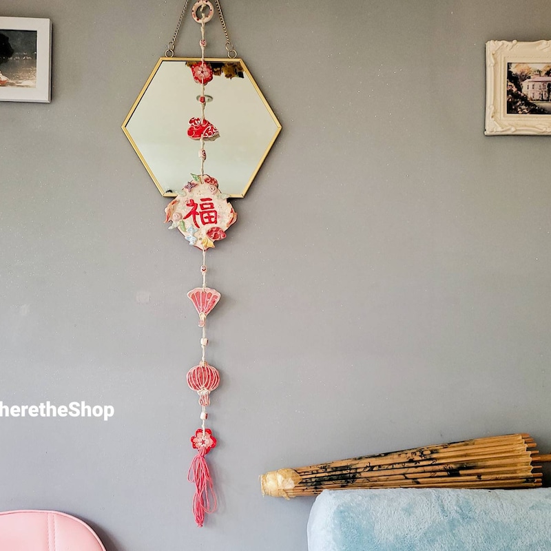 Chinese Fan Wall Art - Etsy