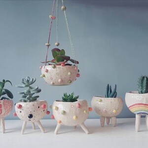 The Chinese 福 Good Fortune Pot - Ceramic Handmade, Planter, Succulent ...
