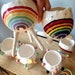 The Rainbow Pot Collection - Ceramic, Handmade Succulent Pot Cactus Pot ...