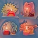 The Magic Animal Shrines! Handmade Ceramic Anima Wall Shelf, Candle ...