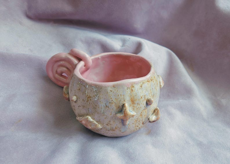 Moon Star Magic Mug! Handmade Ceramic Coffee Mug Tea Cup. Moon Star ...