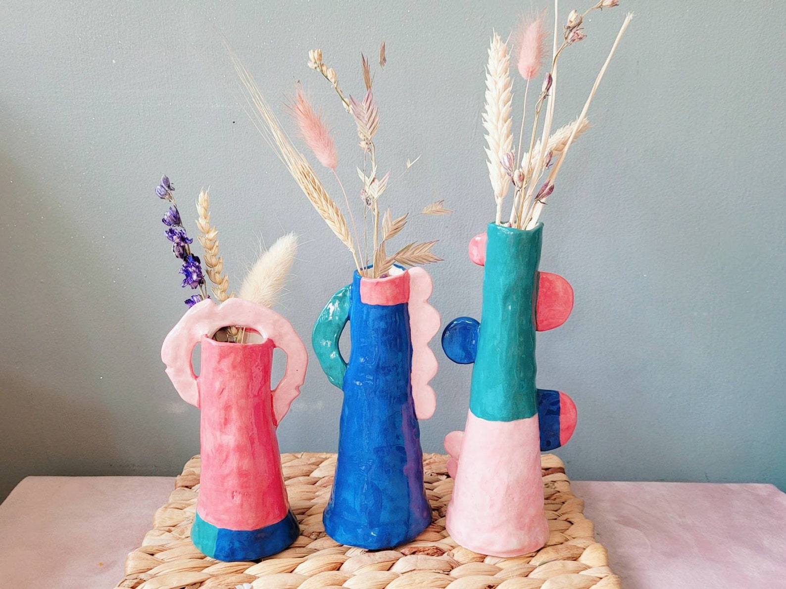 The Aztec Vases Collection - Handmade Ceramic Vase, Home Décor, Garden ...