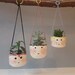 The Spotty Dotty Face Collection Handmade Ceramic Plant Pot - Etsy
