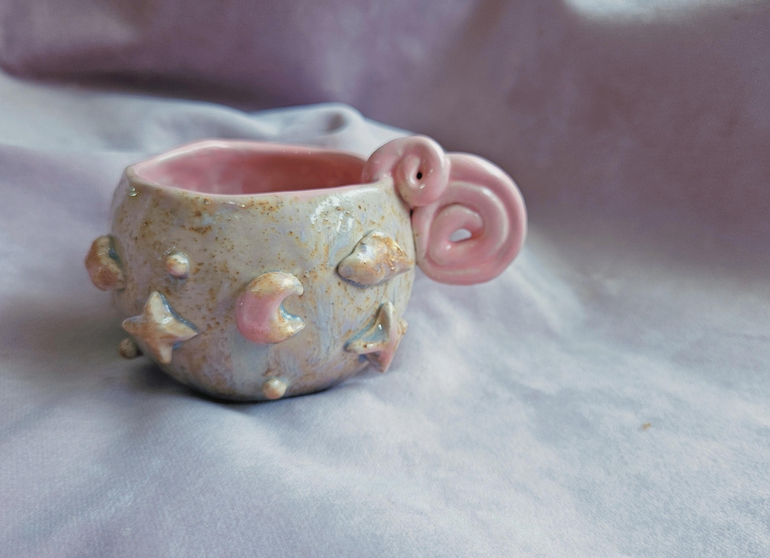 Moon Star Magic Mug! Handmade Ceramic Coffee Mug Tea Cup. Moon Star ...